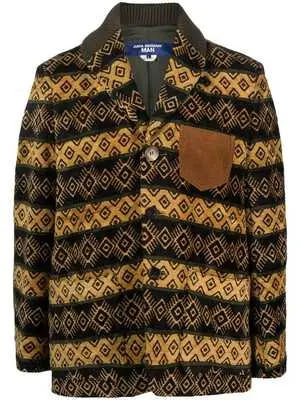 Junya Watanabe Patch-pocket Printed Jacket