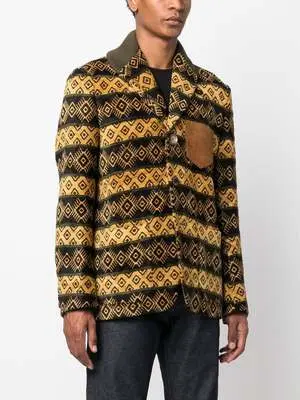 Junya Watanabe Patch-pocket Printed Jacket