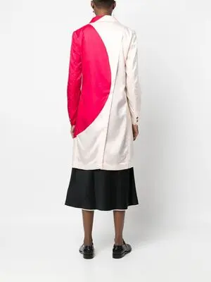 Issey Miyake Graphic Button-up Coat