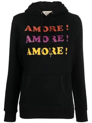 ALESSANDRO ENRIQUEZ Slogan-print Hoodie
