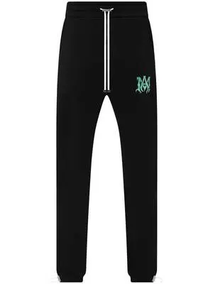 Amiri Logo-motif Organic Cotton Track Pants
