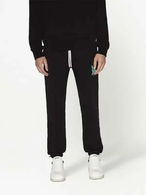 Amiri Logo-motif Organic Cotton Track Pants