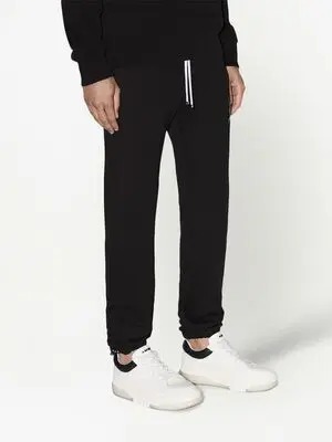 Amiri Logo-motif Organic Cotton Track Pants