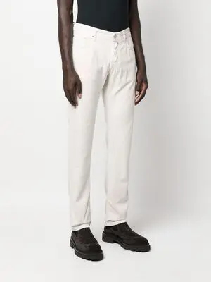 Jacob Cohen Bard Trousers - White