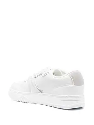 Lacoste Leather Perforated Lace-up Sneakers