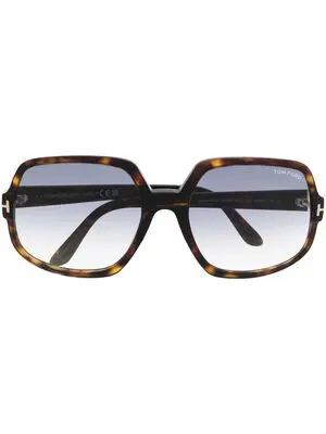TOM FORD Tortoiseshell-effect Sunglasses - Brown
