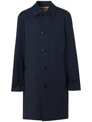 Burberry The Mid-length Paddington Heritage Car Coat - Blue