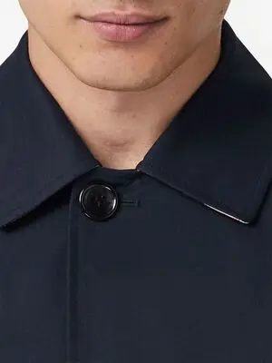 Burberry The Mid-length Paddington Heritage Car Coat - Blue