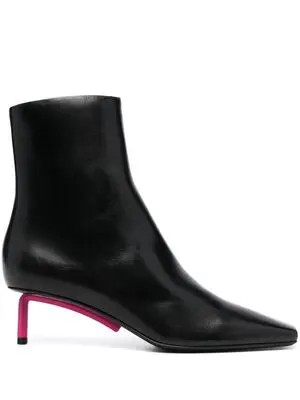 Off-White Square-toe Ankle Boots