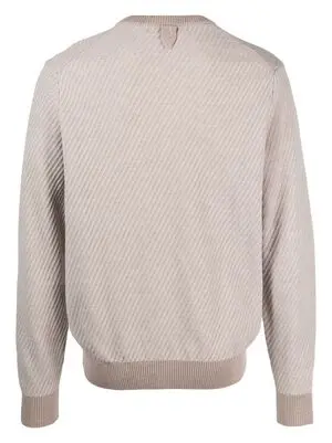 BILLIONAIRE Ribbed Merino-wool Jumper