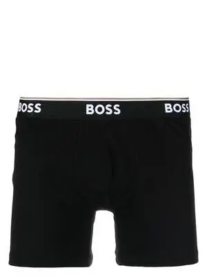 BOSS Pack Of Three Logo-waistband Boxer Briefs