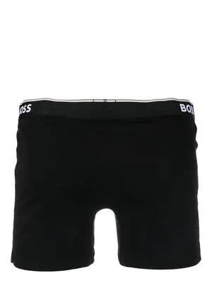 BOSS Pack Of Three Logo-waistband Boxer Briefs