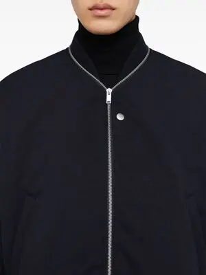 JIL SANDER Zip-up Bomber Jacket - Blue