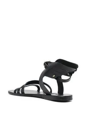 ANCIENT GREEK SANDALS Wing Sandals - Black