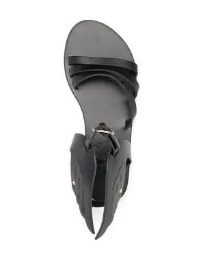 ANCIENT GREEK SANDALS Wing Sandals - Black