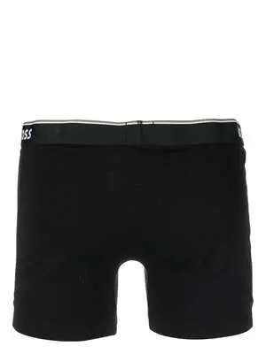 BOSS Pack Of Three Logo-waistband Boxer Briefs