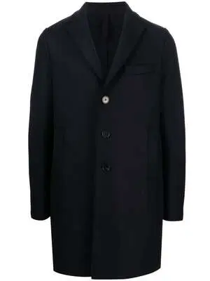 Harris Wharf London Single-breasted Cashmere Coat