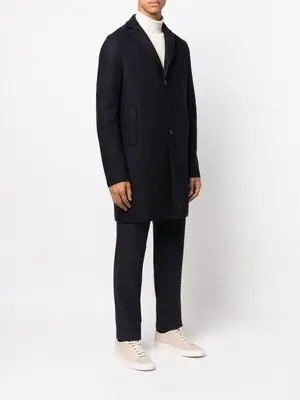 Harris Wharf London Single-breasted Cashmere Coat