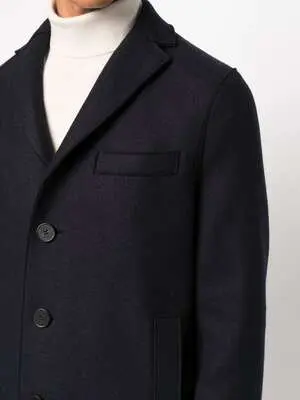 Harris Wharf London Single-breasted Cashmere Coat