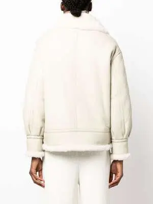 LISKA Oversize Shearling Jacket