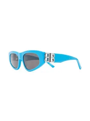 Balenciaga Dynasty D-frame Sunglasses - Blue