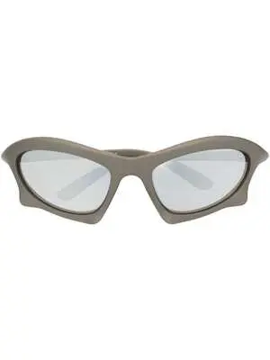 Balenciaga Logo Sunglasses - Grey