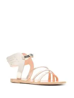 ANCIENT GREEK SANDALS Triple-strap Leather Sandals