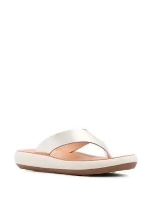 ANCIENT GREEK SANDALS Metallic Leather Sandals