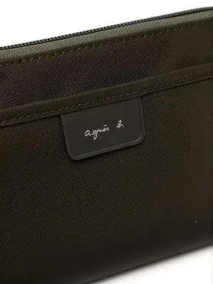 AGNÈS B. Logo-patch Messenger Bag