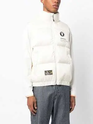 AAPE BY *A BATHING APE® Logo-patch Padded Gilet