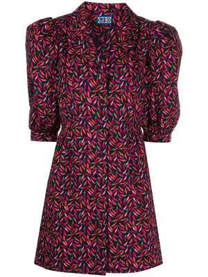 Lhd The Casitas Belted Dress - Black