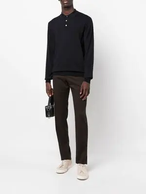 ZANONE Virgin Wool Blend Polo Shirt