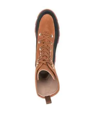 STUART WEITZMAN Chunky Lace-up Boots