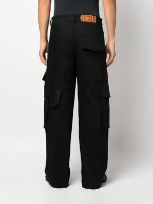 Gcds Logo-patch Cargo Trousers