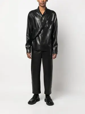 Nanushka Coated-finish Shirt Jacket