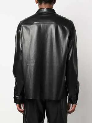 Nanushka Coated-finish Shirt Jacket