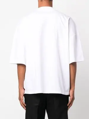 JIL SANDER Short-sleeved Cotton T-shirt - White