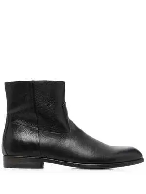 BUTTERO® Zipped Ankle Boots - Black