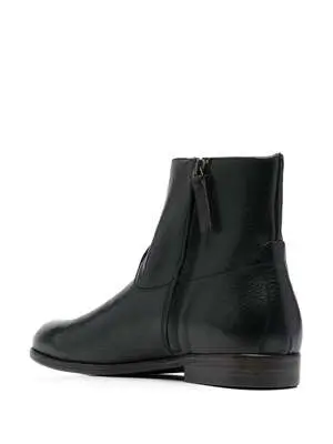 BUTTERO® Zipped Ankle Boots - Black
