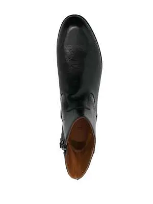 BUTTERO® Zipped Ankle Boots - Black