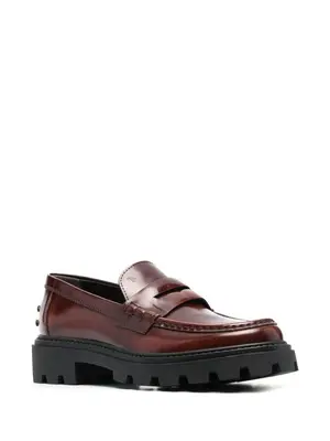 TOD'S Spike-stud Embellished Loafers