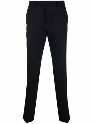 Sandro Tailored Wool Trousers - Blue