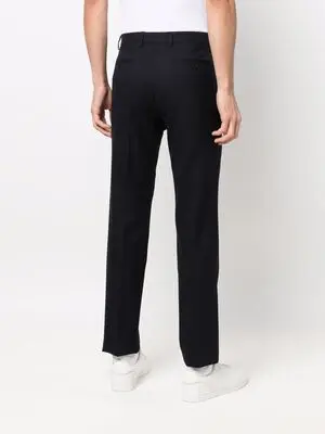 Sandro Tailored Wool Trousers - Blue