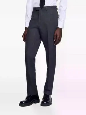 Sandro Straight-leg Wool Trousers