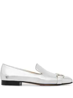 Madison.maison Silver Tone Shoes For Women