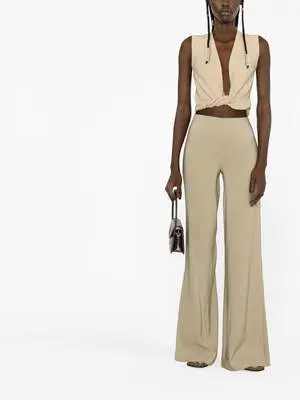 Jacquemus Le Pantalon Soffio Flared Trousers