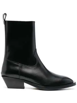 AeydĒ Tapered-heel Ankle Boots