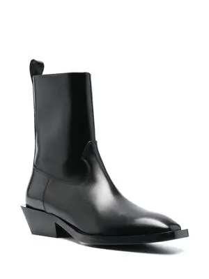 AeydĒ Tapered-heel Ankle Boots