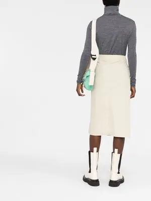 JIL SANDER Fine-knit Top - Grey