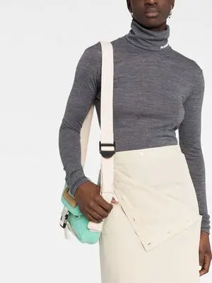 JIL SANDER Fine-knit Top - Grey